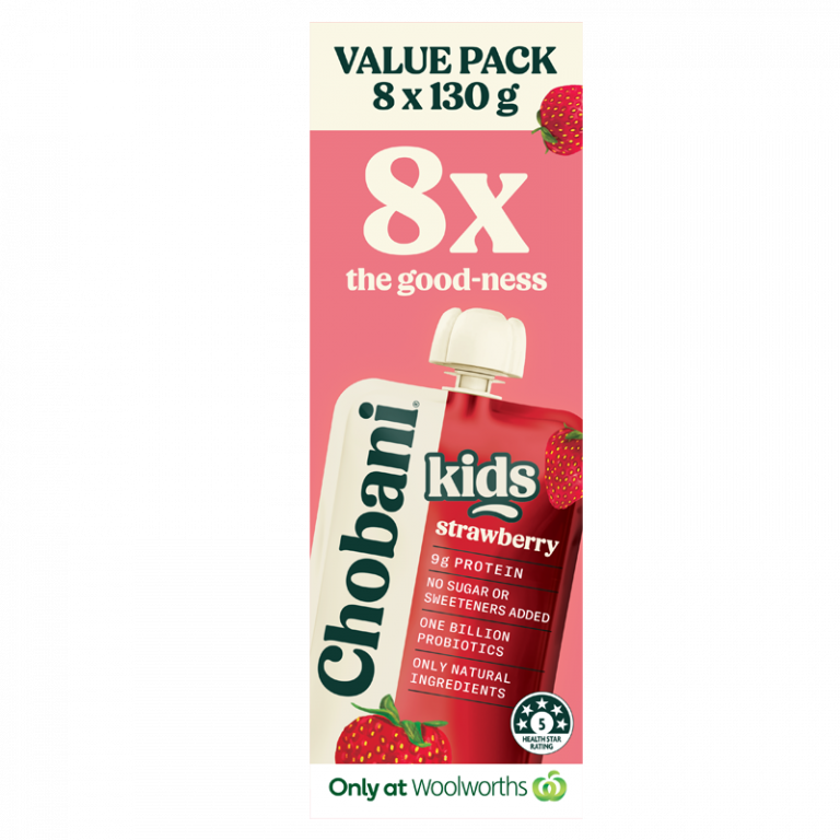 Kids Pouch Value Pack Strawberry - Chobani Australia
