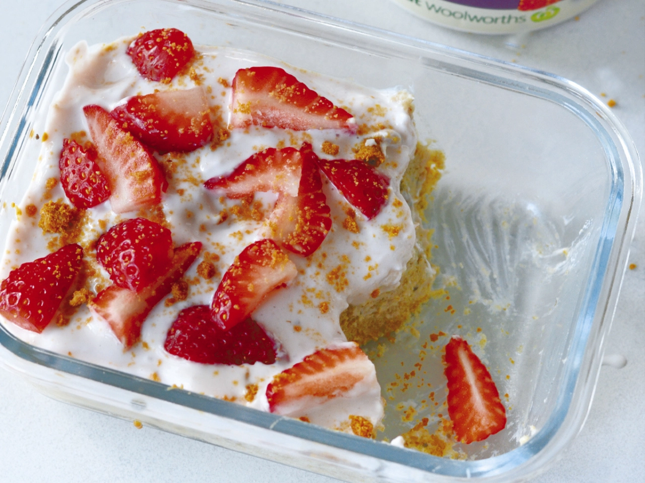 Strawberry Biscoff Overnight Weet-bix - Chobani Australia